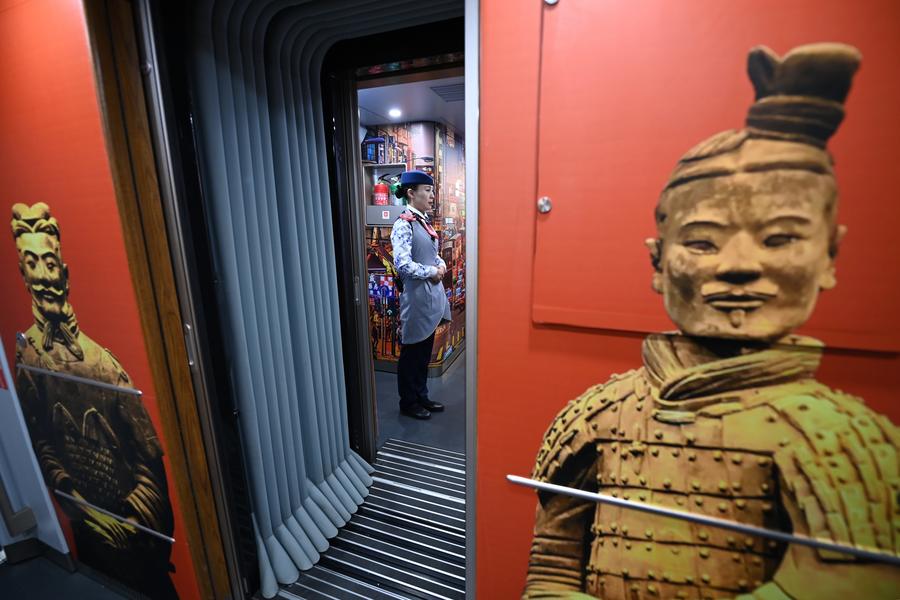 (Multimedia) Dos rutas directas de ferrocarril de alta velocidad enlazan a ciudades chinas de ...